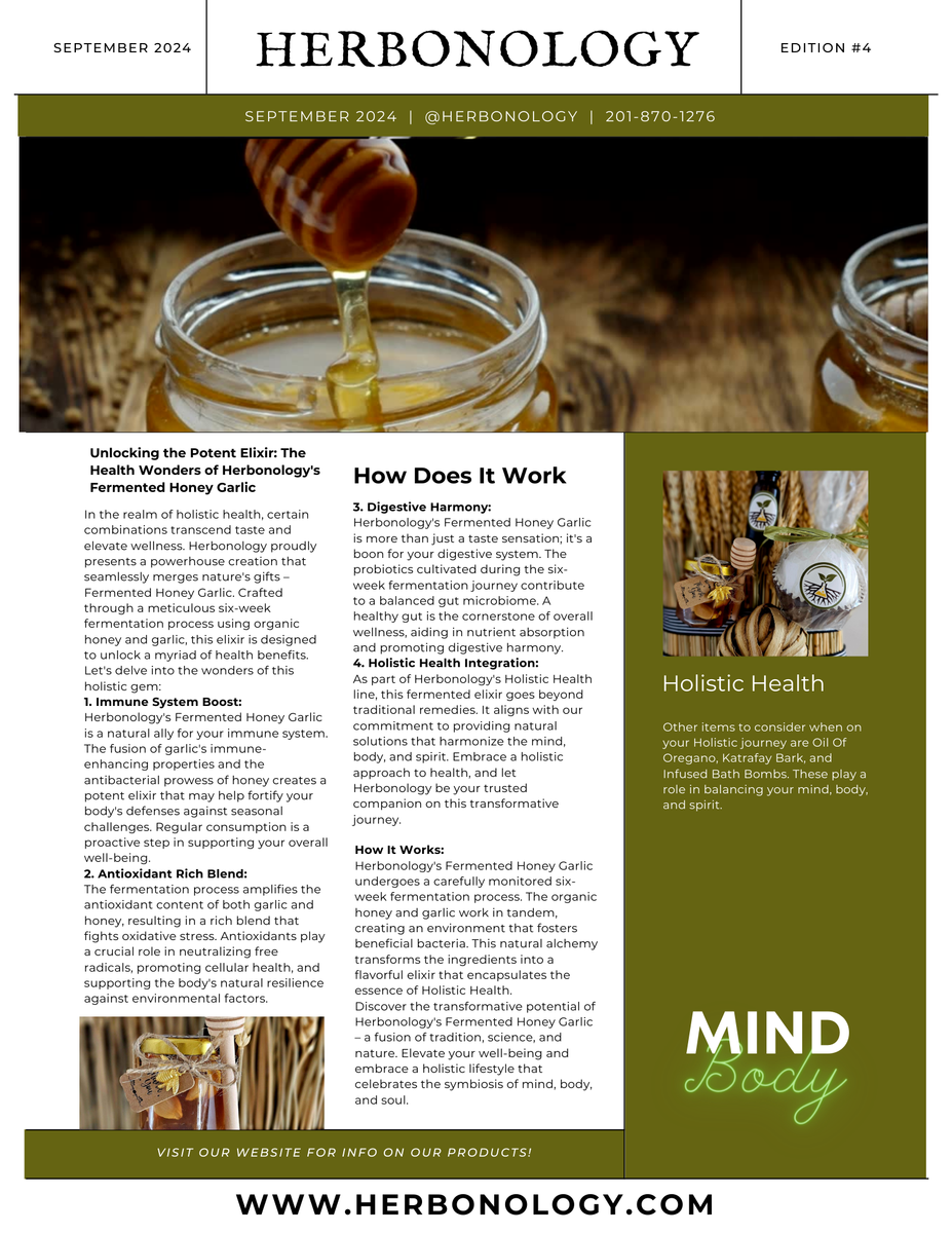 Unlocking the Potent Elixir: The Health Wonders of Herbonology's Ferme